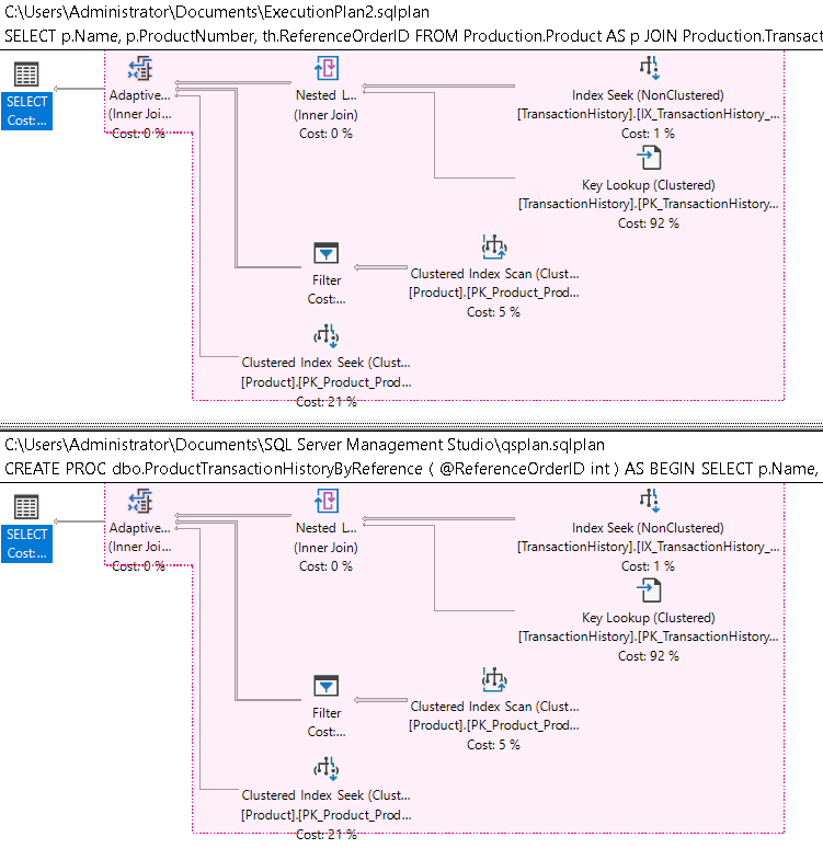 Query Store and Plan Cache Plans Compared - Grant Fritchey
