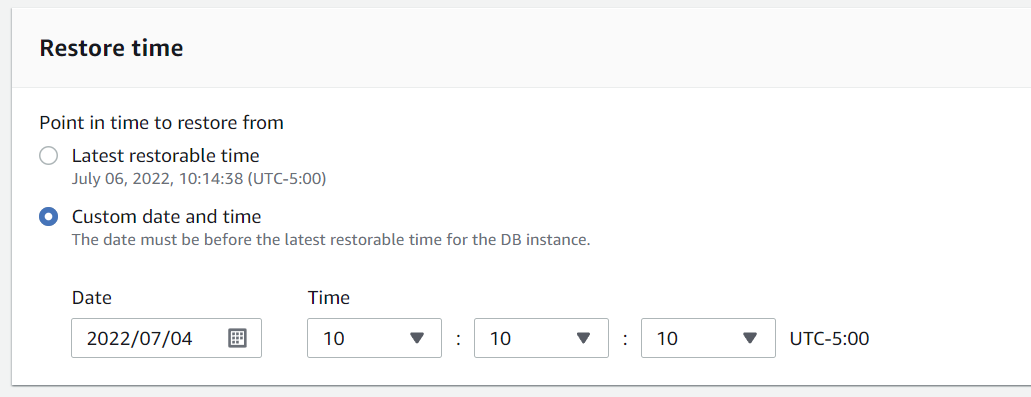 AWS RDS Restore To A Point In Time - Grant Fritchey